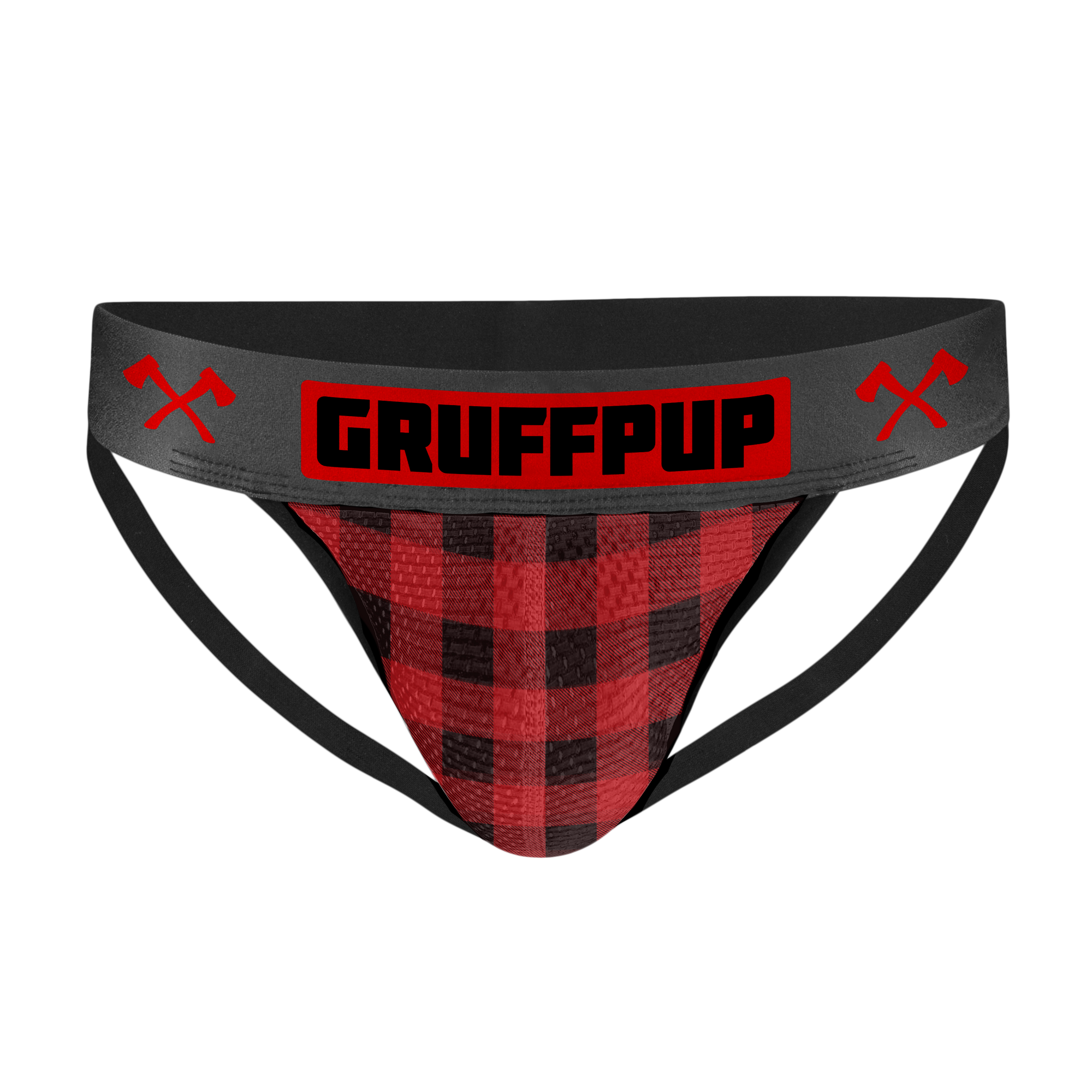 Lumberjack Jockstrap - A Plaid Jockstrap for Men - Gruff Products LLC